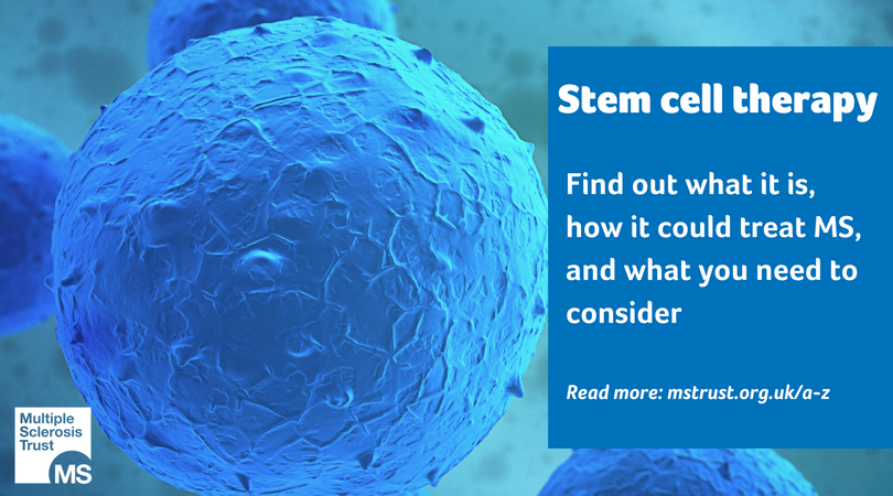 Stem cell therapy | MS Trust