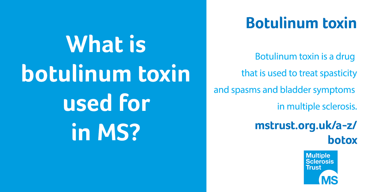 Botulinum toxin (Botox) | MS Trust